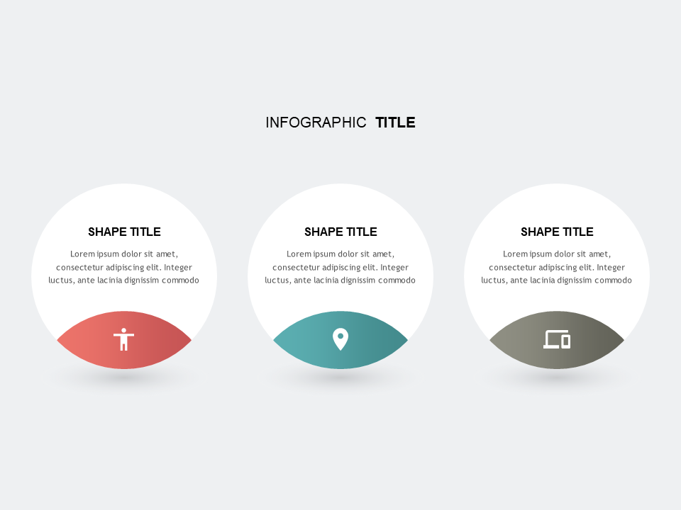 Circle Bottom Icon PowerPoint Templates - PowerPoint Free