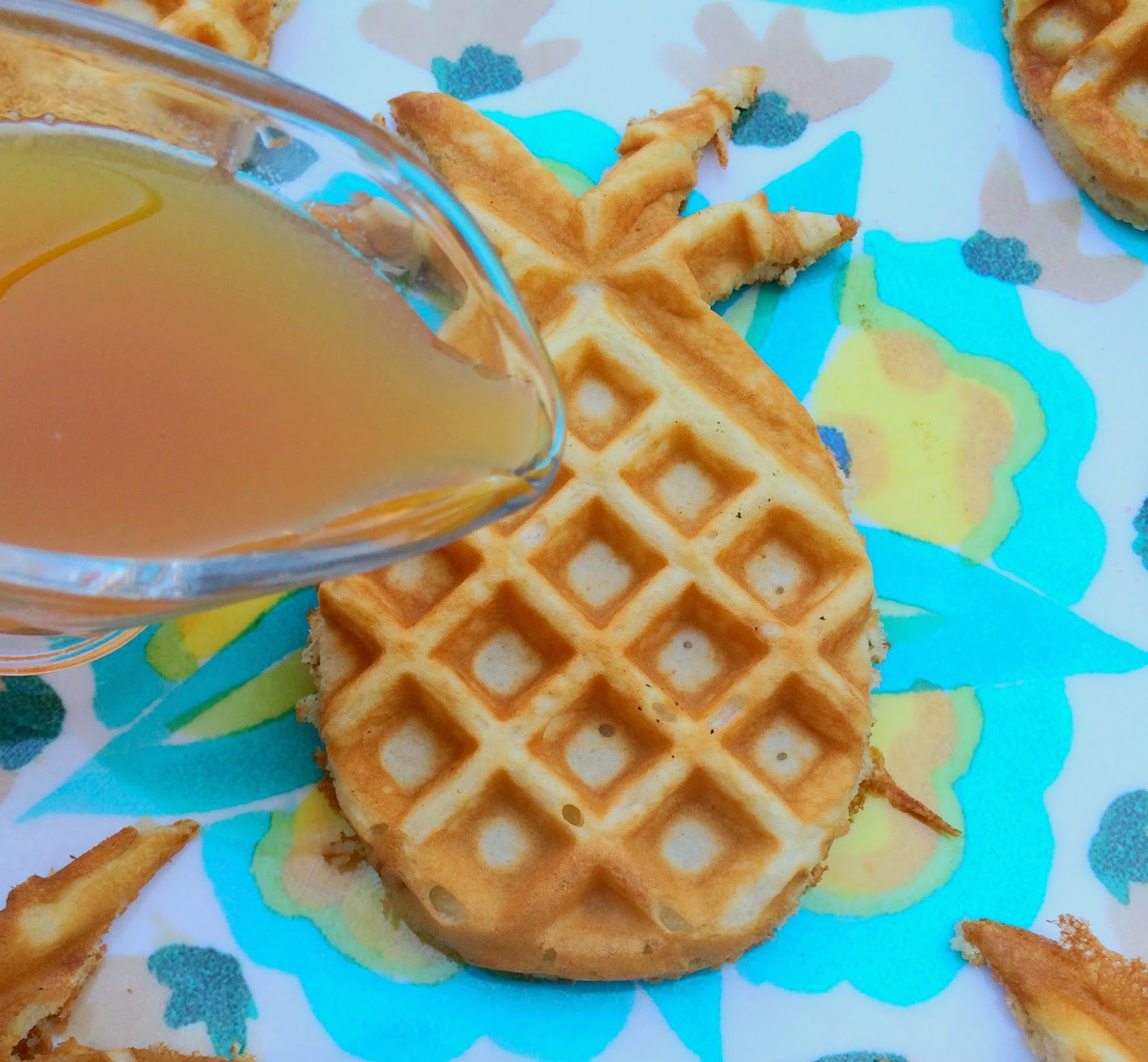 Jac o' lyn Murphy: Pineapple Waffles and Syrup