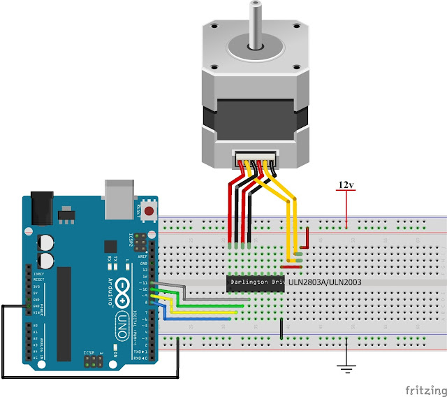Motor paso a paso con Arduino