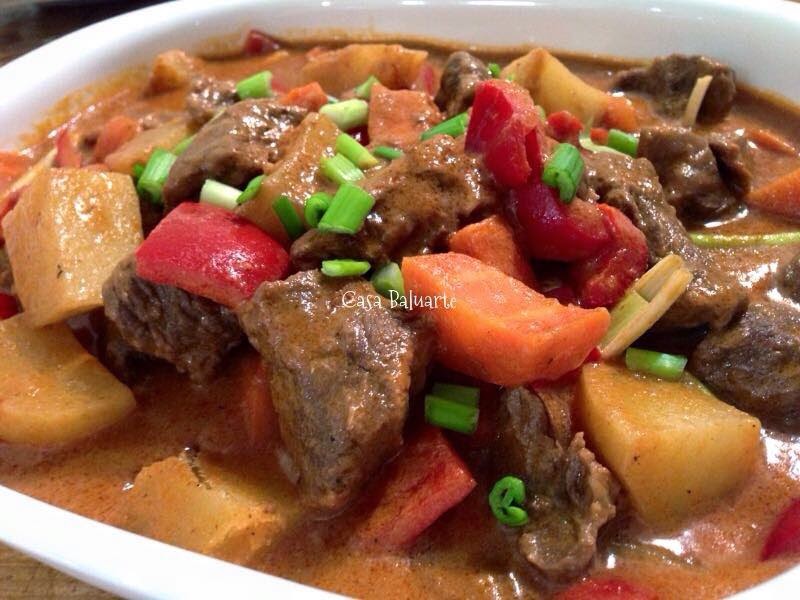 Kalderetang Baka Recipe