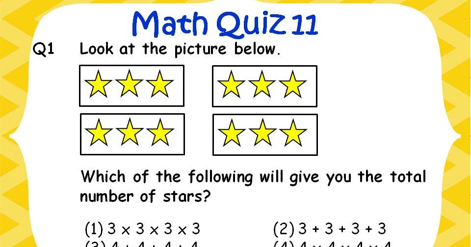 P2A Class Blog: Math Quiz 11