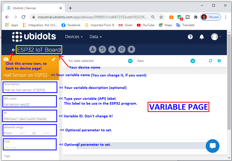 Internet Of Things Monitoring Sensor And Controlling Led On Ubidots Dashboard Using Mqtt