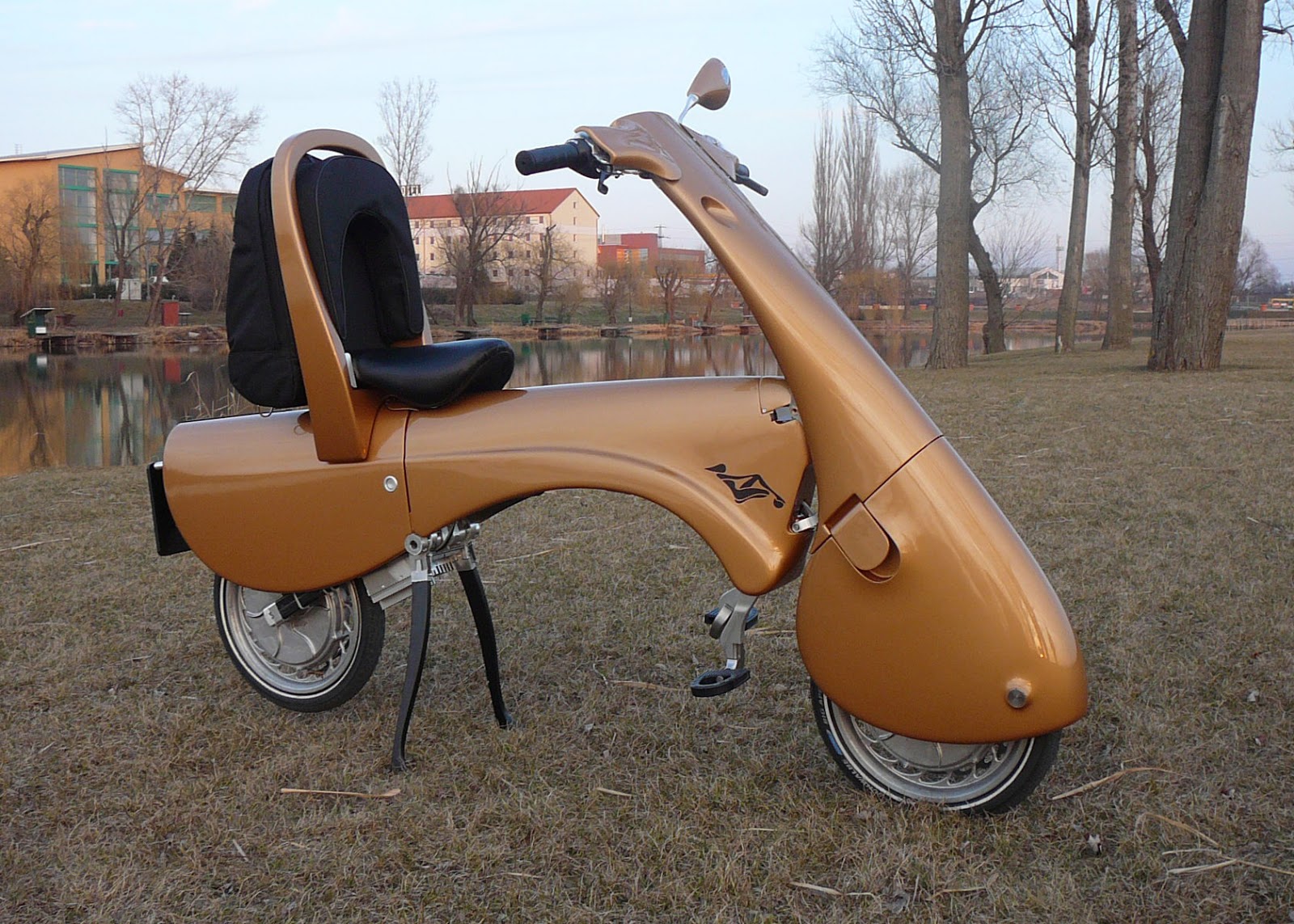 Great Stuffs: Moveo Folding Electric Scooter - Roll it Or Fold it!