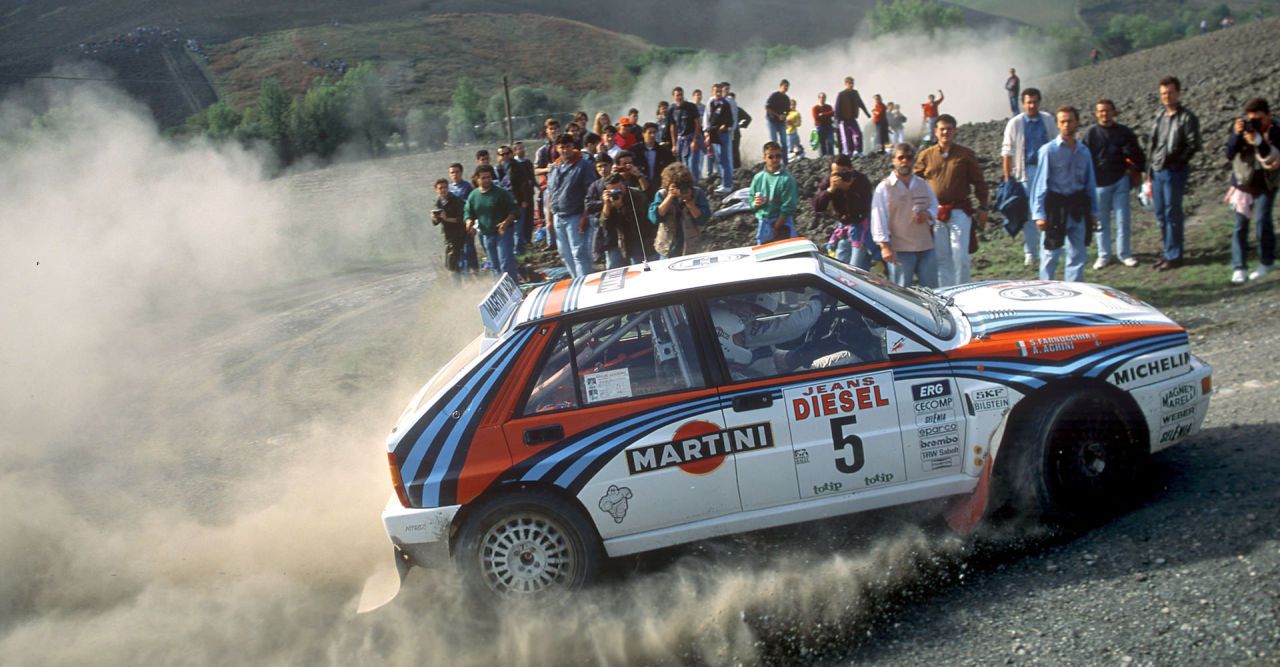 5 Andrea AGHINI - Sauro FARNOCCHIA Lancia Delta HF Integrale 34 Rallye ...