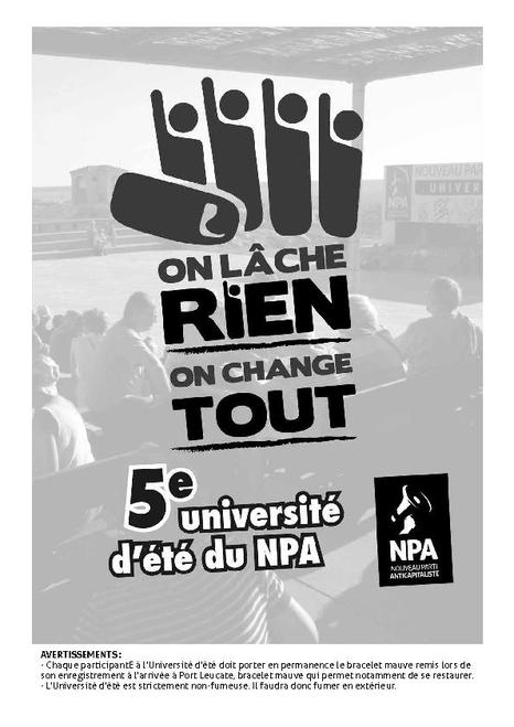 NPA. Cap sur Port-Leucate...