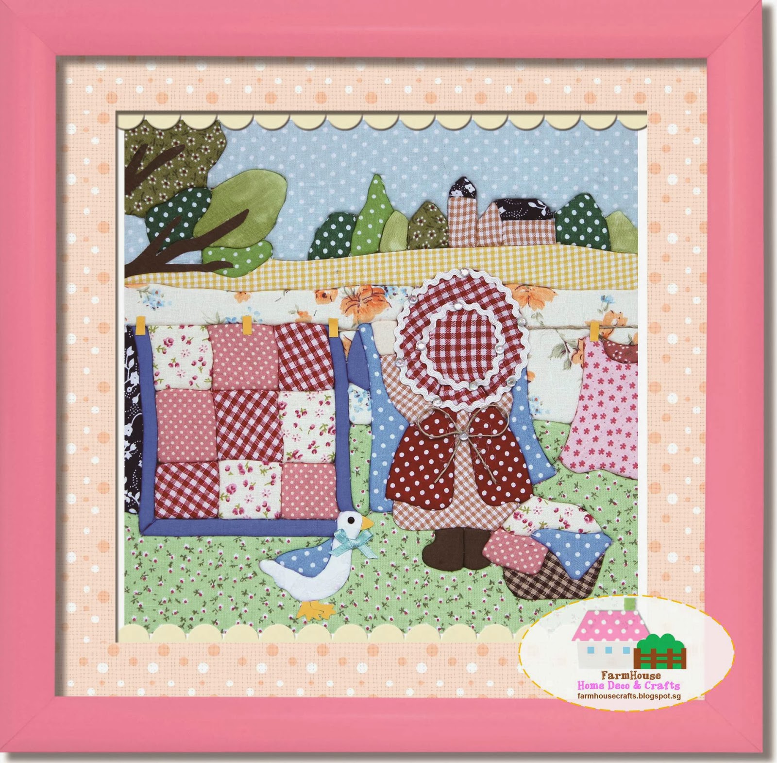 FarmHouse Crafts: DIY Patchwork: Cartoon Series