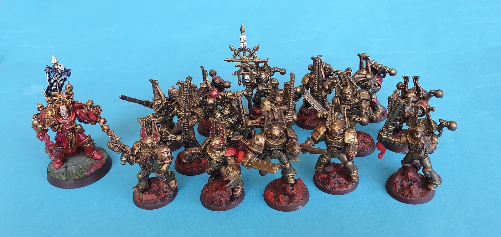 John's Toy Soldiers: Brazen Beasts Renegade Marine Warband