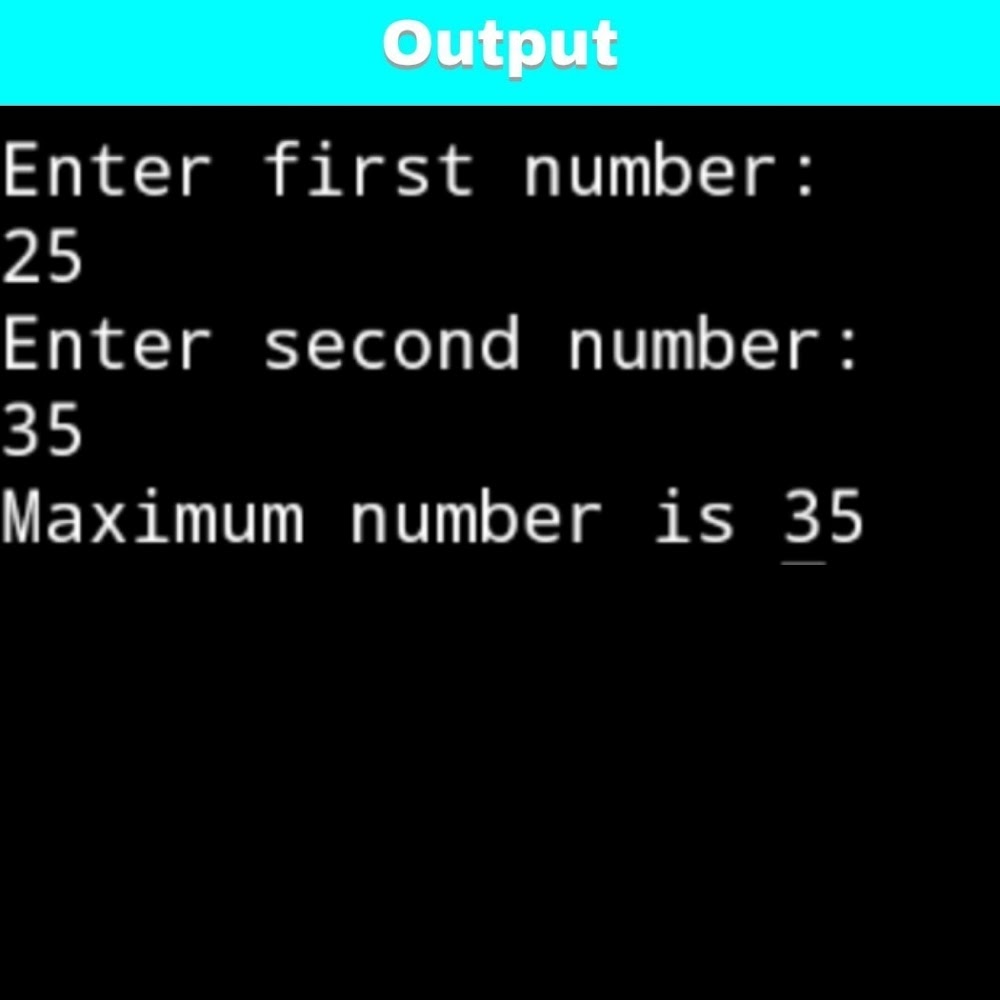 C Program To Find Maximum Between Two Numbers Using Pointers c-program-to-find-maximum-between-two-numbers-using-pointers
