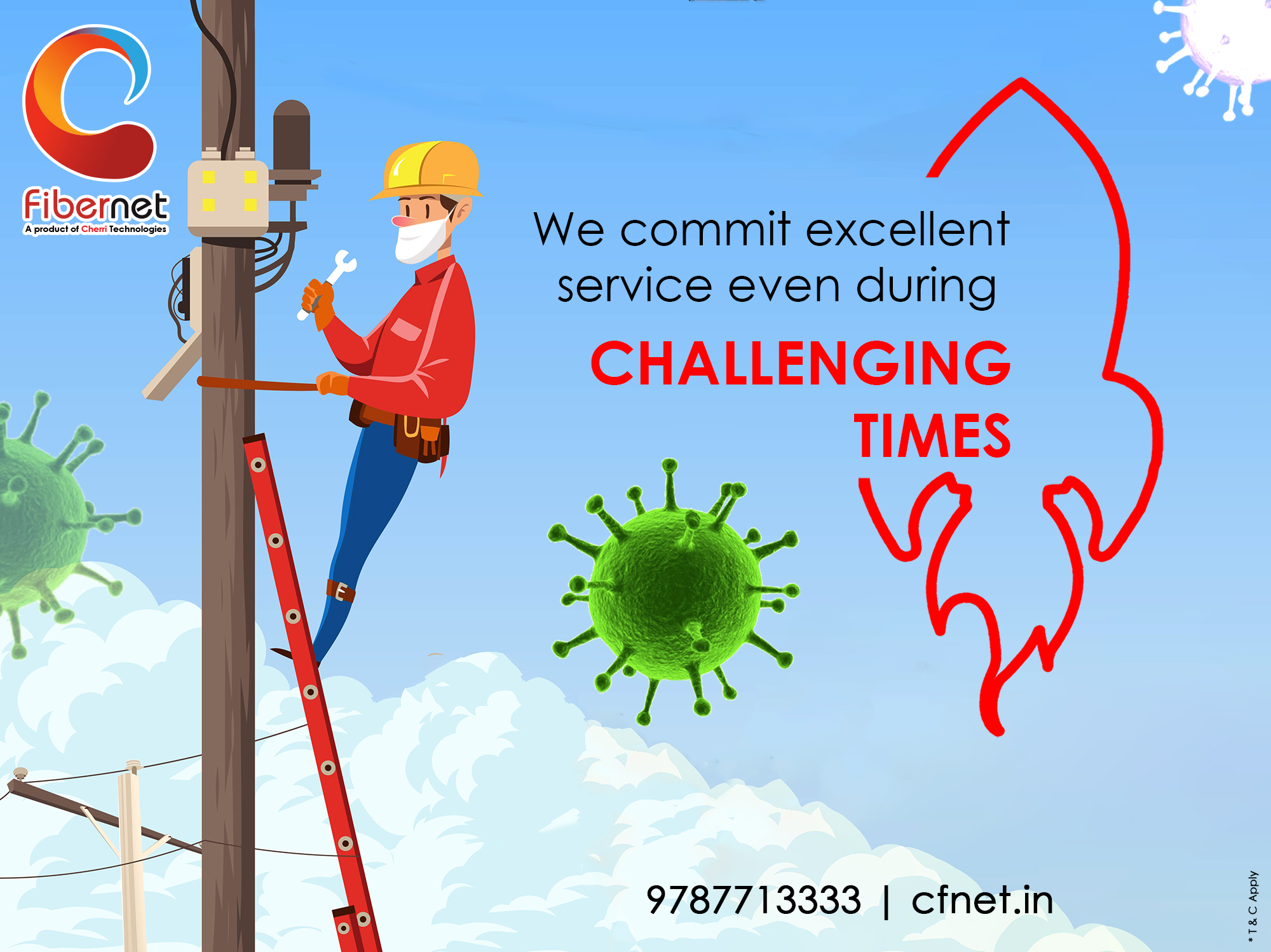 C Fibernet Internet Ads for Social Media