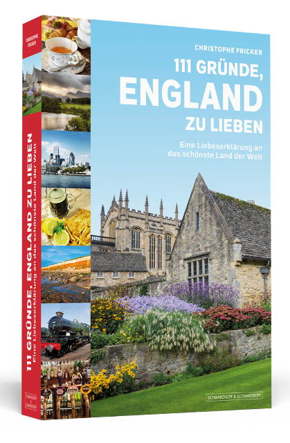 Reisebücher Wanderführer: Christophe Fricker: 111 GRÜNDE, ENGLAND ZU LIEBEN
