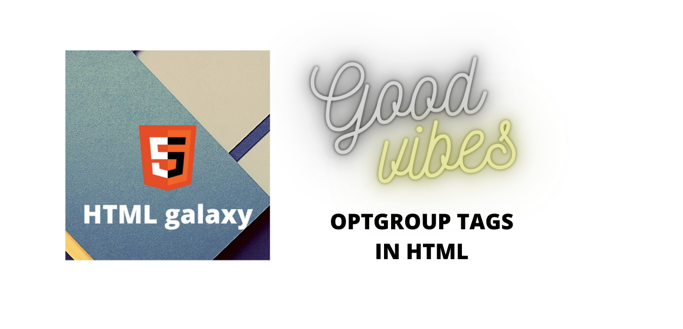 Optgroup Tag In Html