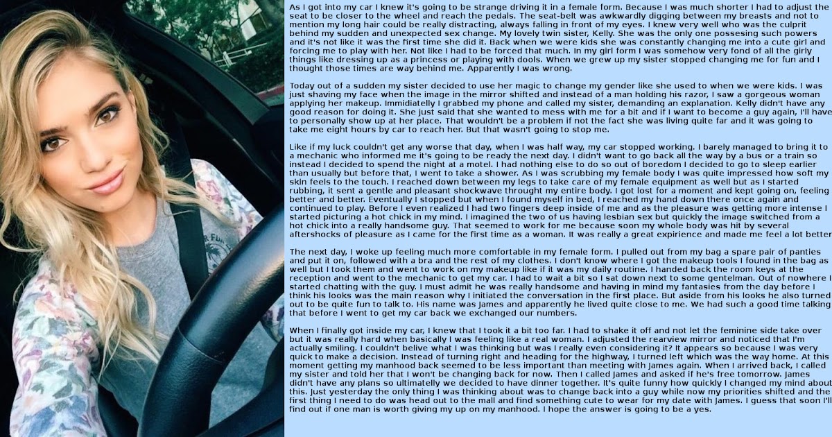 Marti's tg captions: A quick change of plans