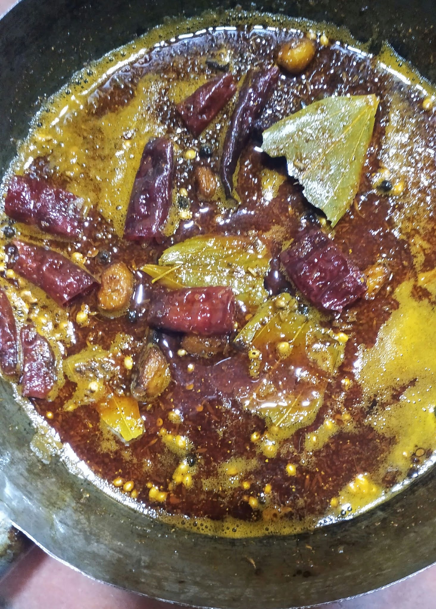 How to prepare Ghost ka achar " meat pickle" " maaz anchar" in a ...
