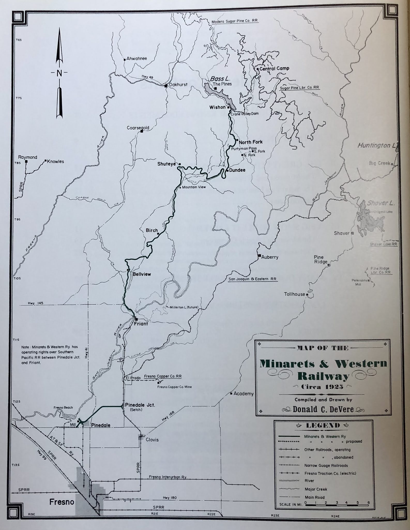 Modeling the Pickering/Madera/Sugarpine Lumber Co. Logging Railroads: 2021