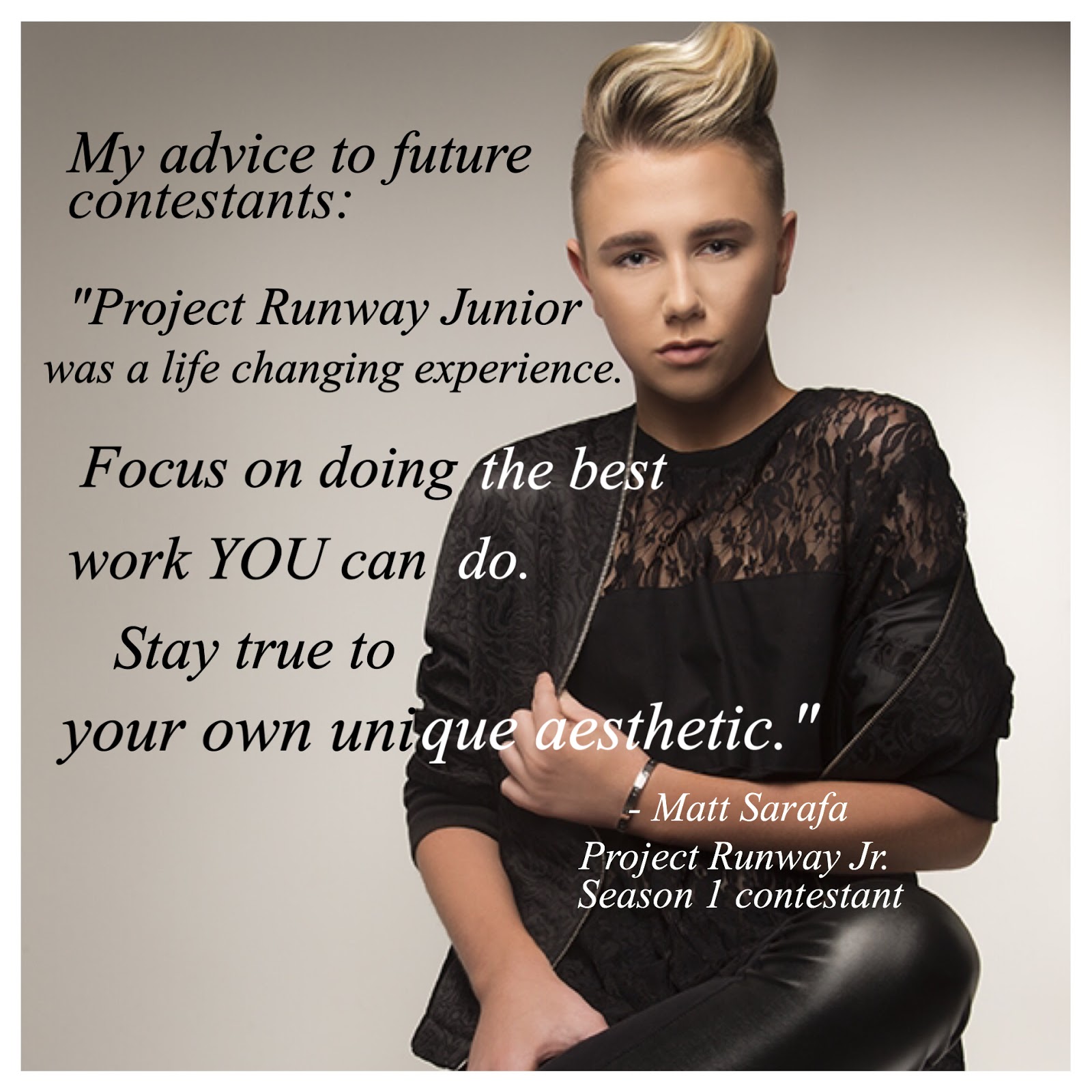 MysticArt Pictures News: Advice for Future Project Runway Junior ...