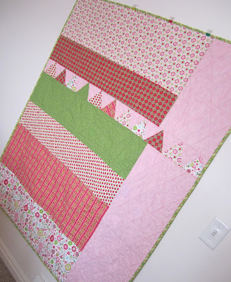 happierthanabirdquilts: Quite Contrary (and Bricks)