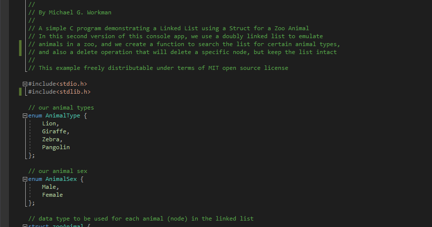 Using Linked Lists In The C Programming Language - PART 2