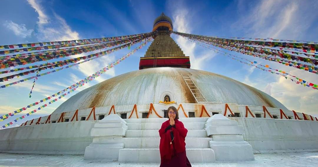 Hindu Religion and Culture: The stupa-Symbol of peace is calm