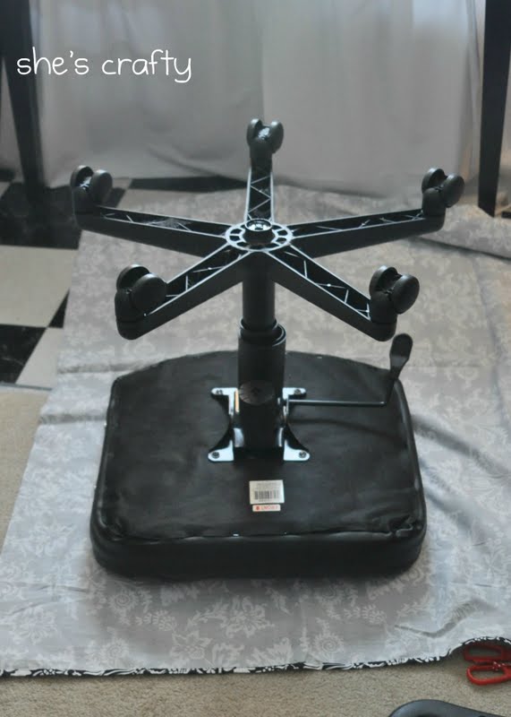 Easy DIY Revamped Office Chair