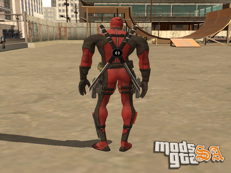 Mods GTA San Andreas: Skin Deadpool