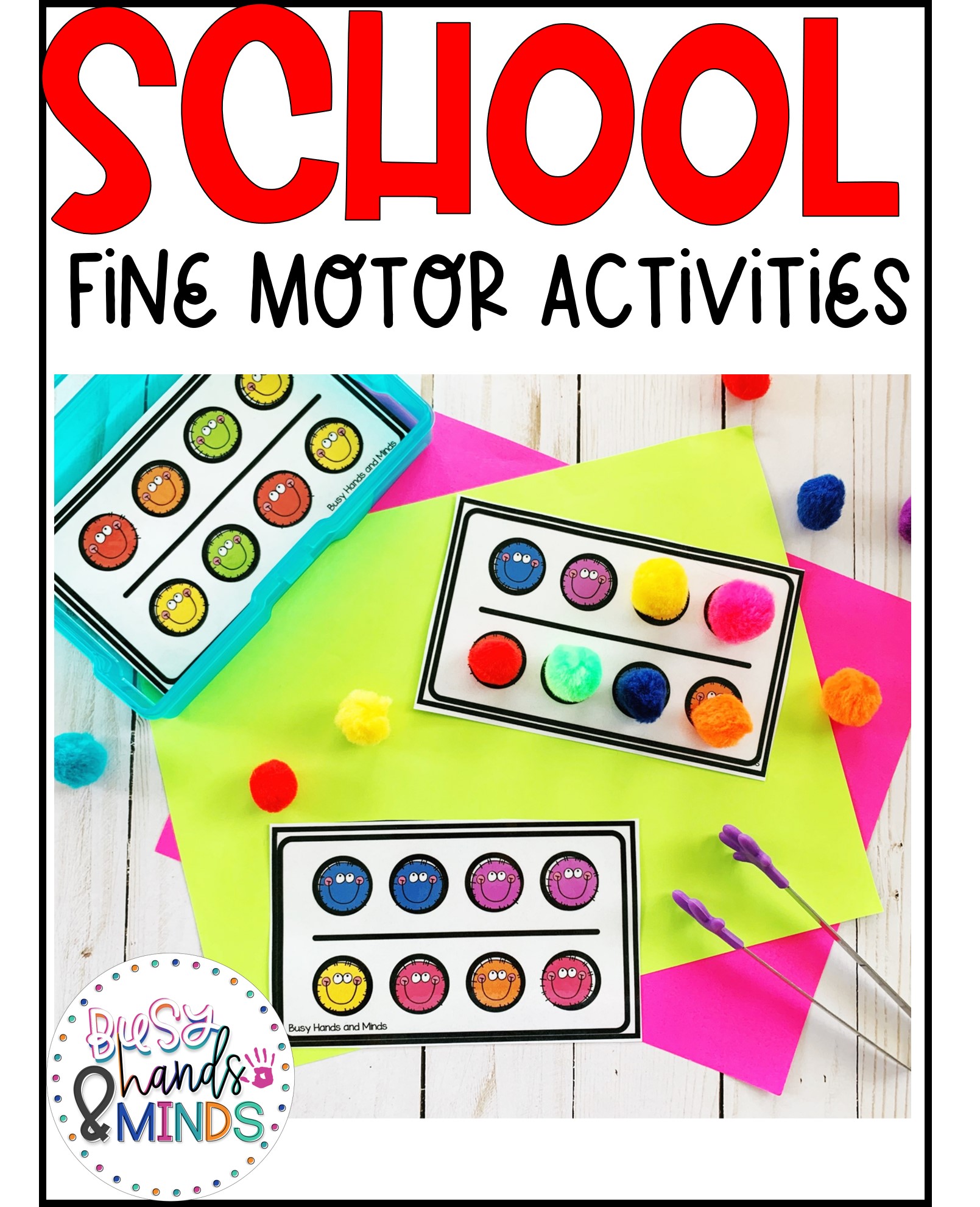 Back to School Fine Motor Task Boxes | Busy Hands and Minds
