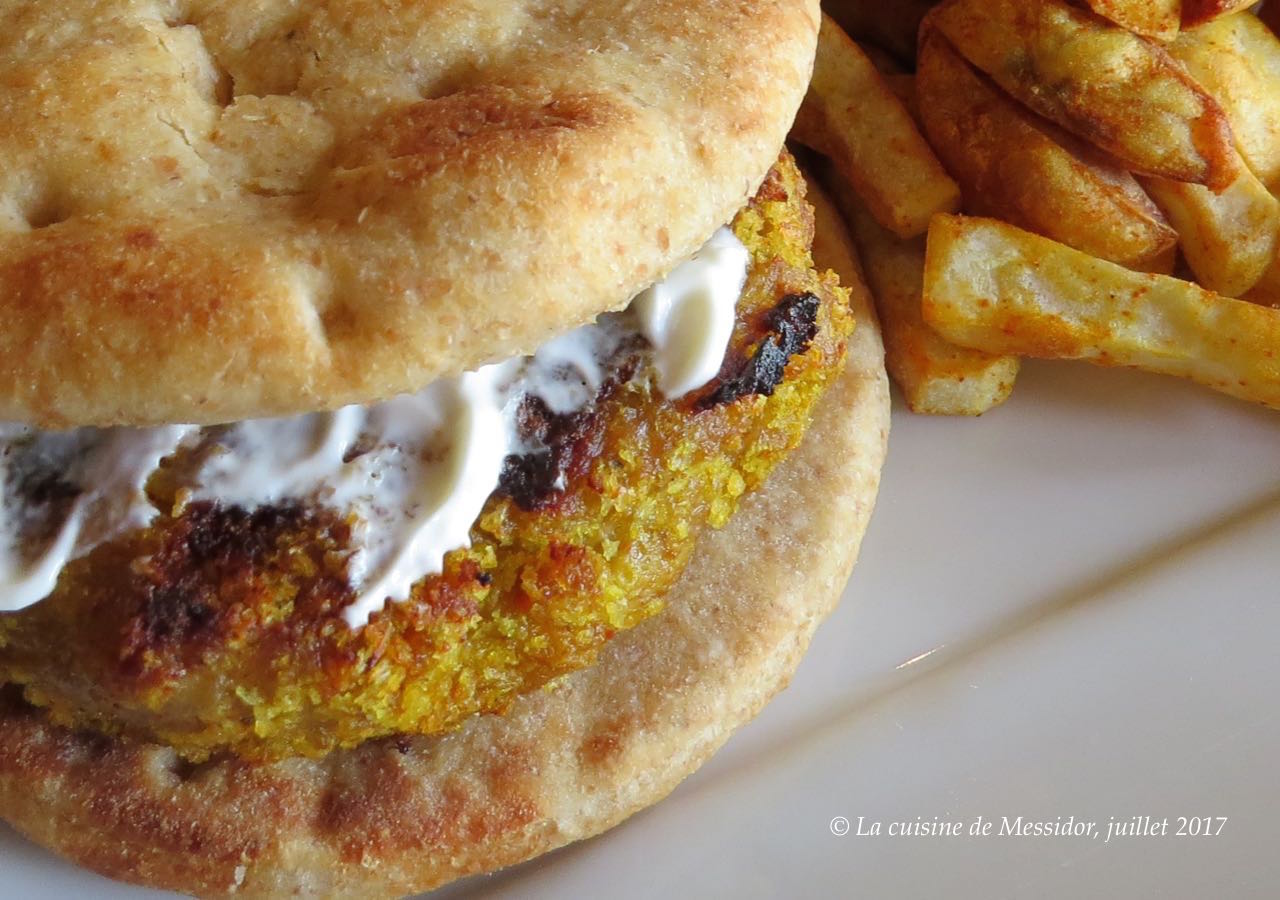 La cuisine de Messidor: Burgers de poulet haché à l’indienne