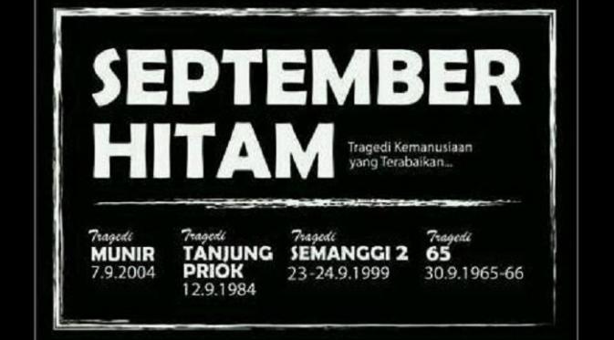 FreakNco: SEPTEMBER CERIA-SEPTEMBER HITAM