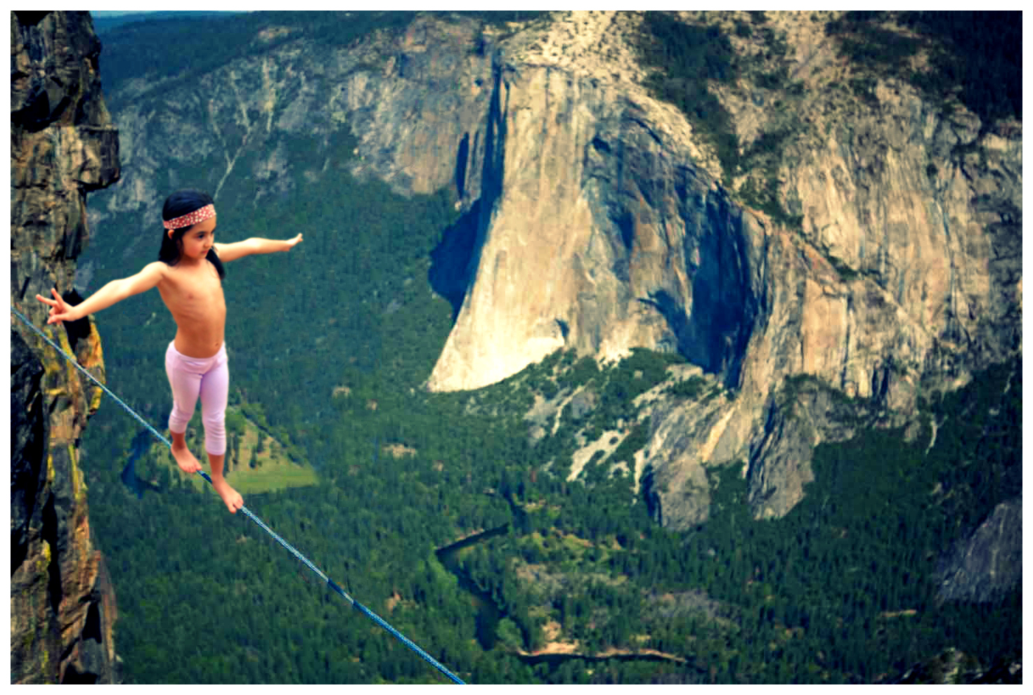 Slacklining In Yosemite at Ebony Heritage blog