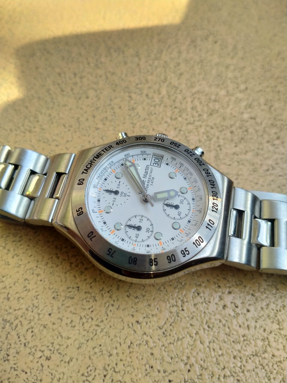 JAM BEKAS SAUDARA: (Sold) Jacque Martin Chronograph Quartz