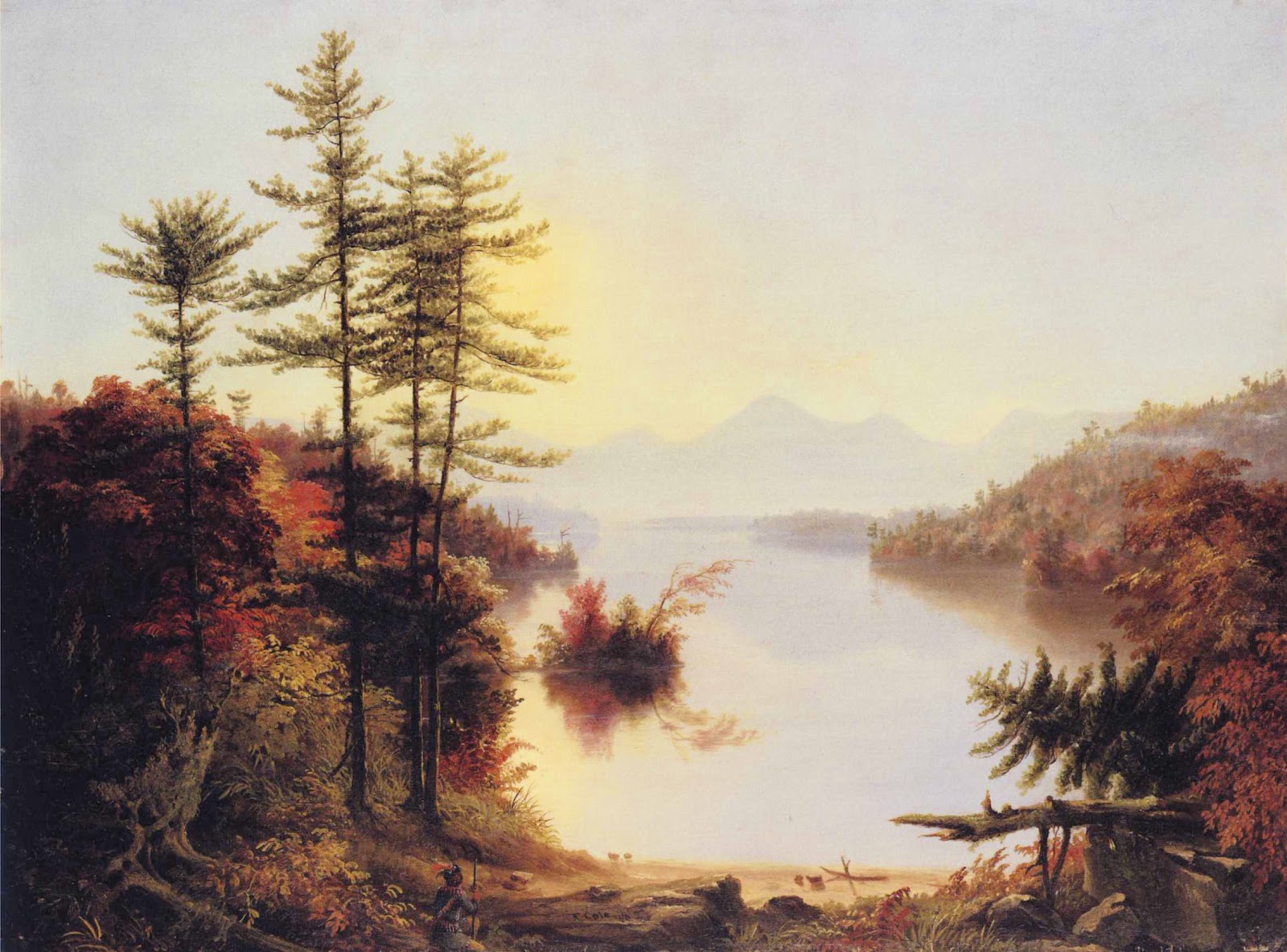 19th century American Paintings: Thomas Cole