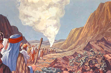 Fred Widdowson's Blog: Exodus 13:11-22 comments: led by a pillar of a cloud