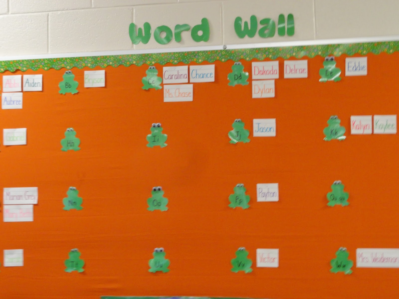 Little Fun; Little Learning: Word Wall Makeover