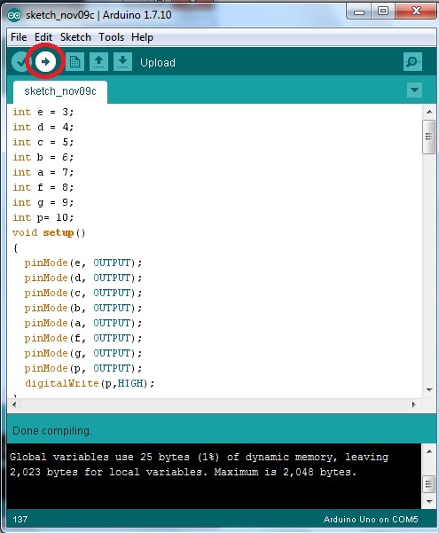 Membuat 7 Segment Display Menggunakan Arduino UNO ~ Octation Mechatronic Membuat 7 Segment Display Menggunakan Arduino UNO ~ Octation Mechatronic