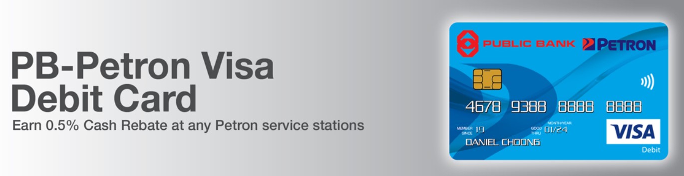 Public Bank PB-Petron Visa Debit Card Promotion Spend RM20 5times get ...