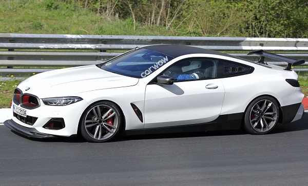 El nuevo BMW M8 CSL ya se muestra en el Nürburgring Nordschleife ...