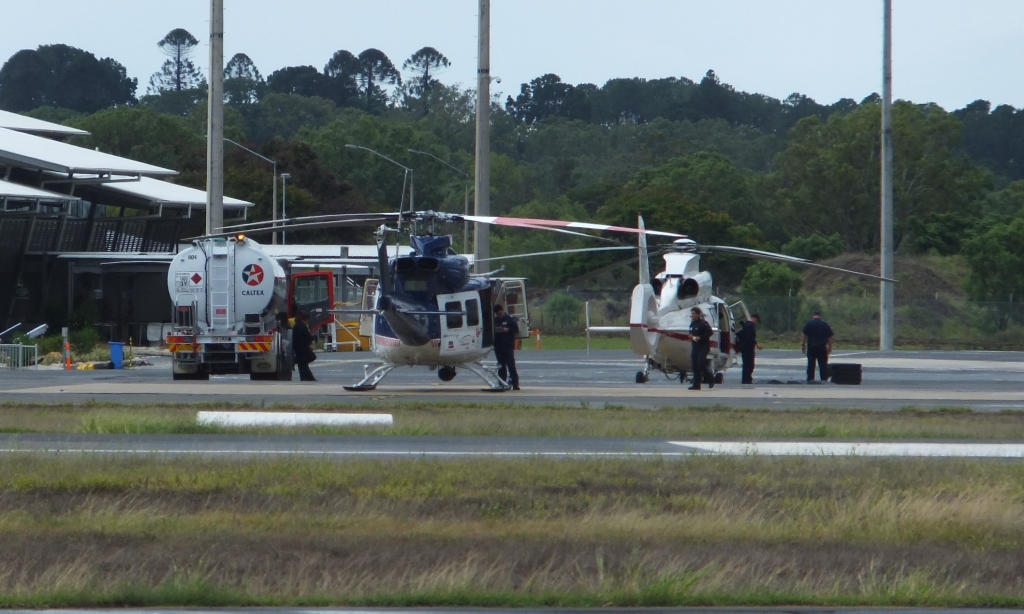 Central Queensland Plane Spotting: Helicopter Action at Rockhampton and ...