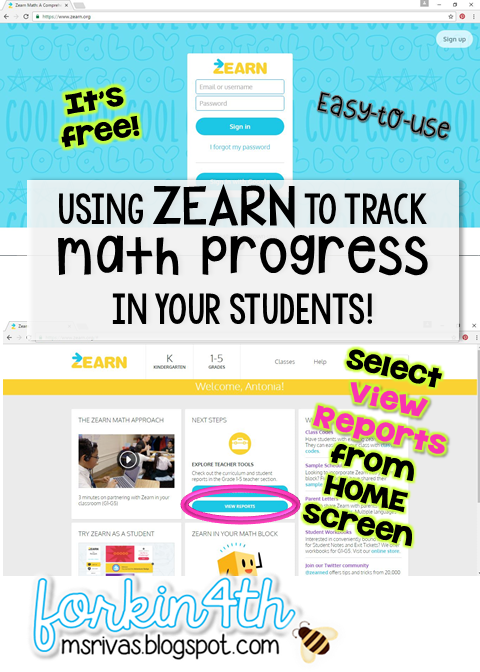 forkin4th: Have You Heard About Zearn? (You ZEARNED It! freebie)