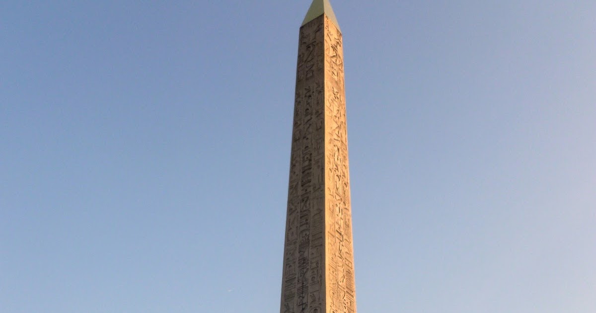 Photo-ops: Obelisks: Obelisk of Luxor - Paris, France