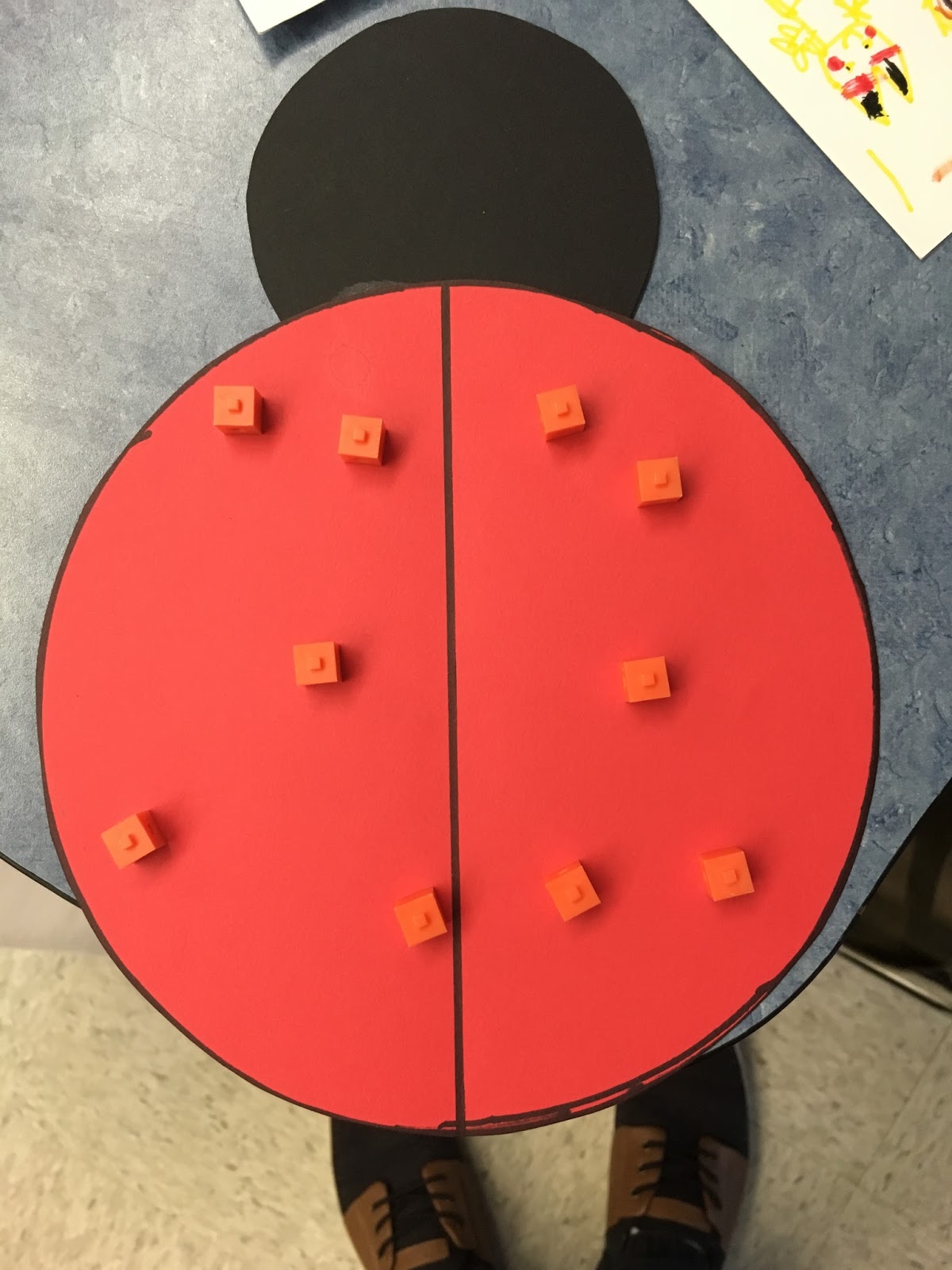 Number Sense and Symmetry with Ladybugs