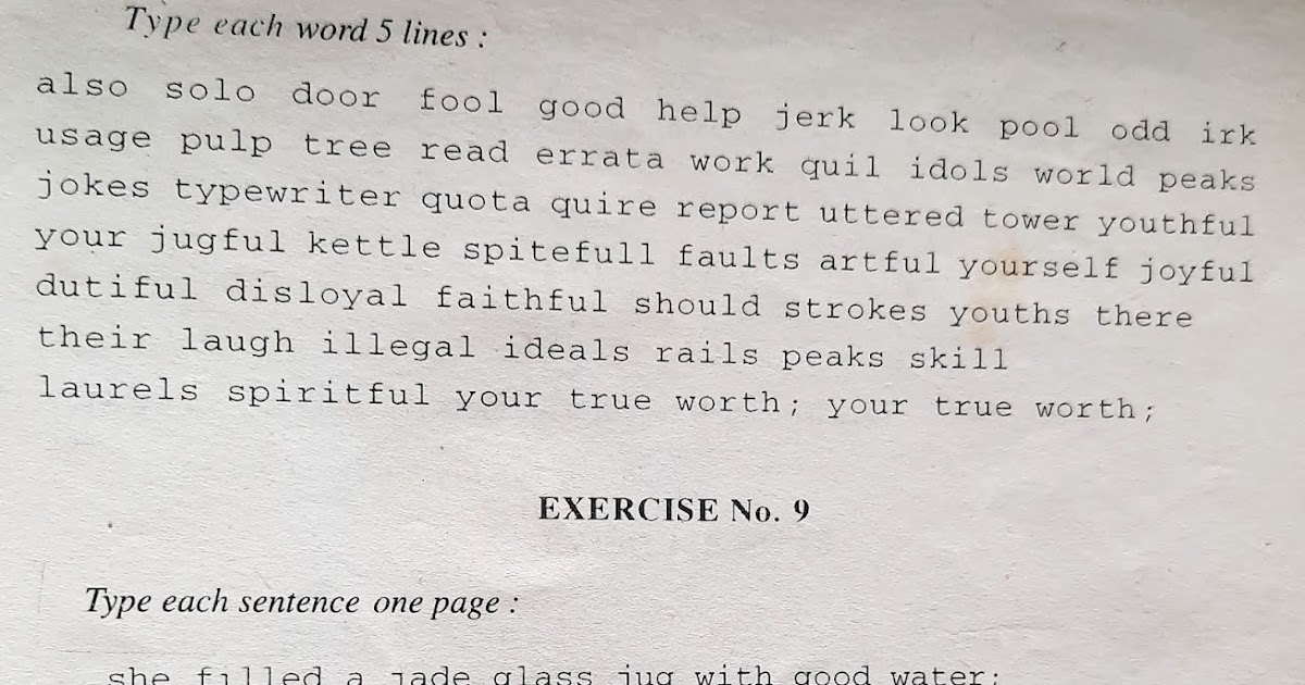 2 - Page 02 TYPEWRITING TUTORIAL 2020 JULY