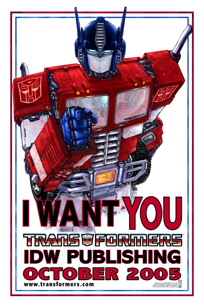 The Dork Review: Cool Poster: Optimus Prime Poster