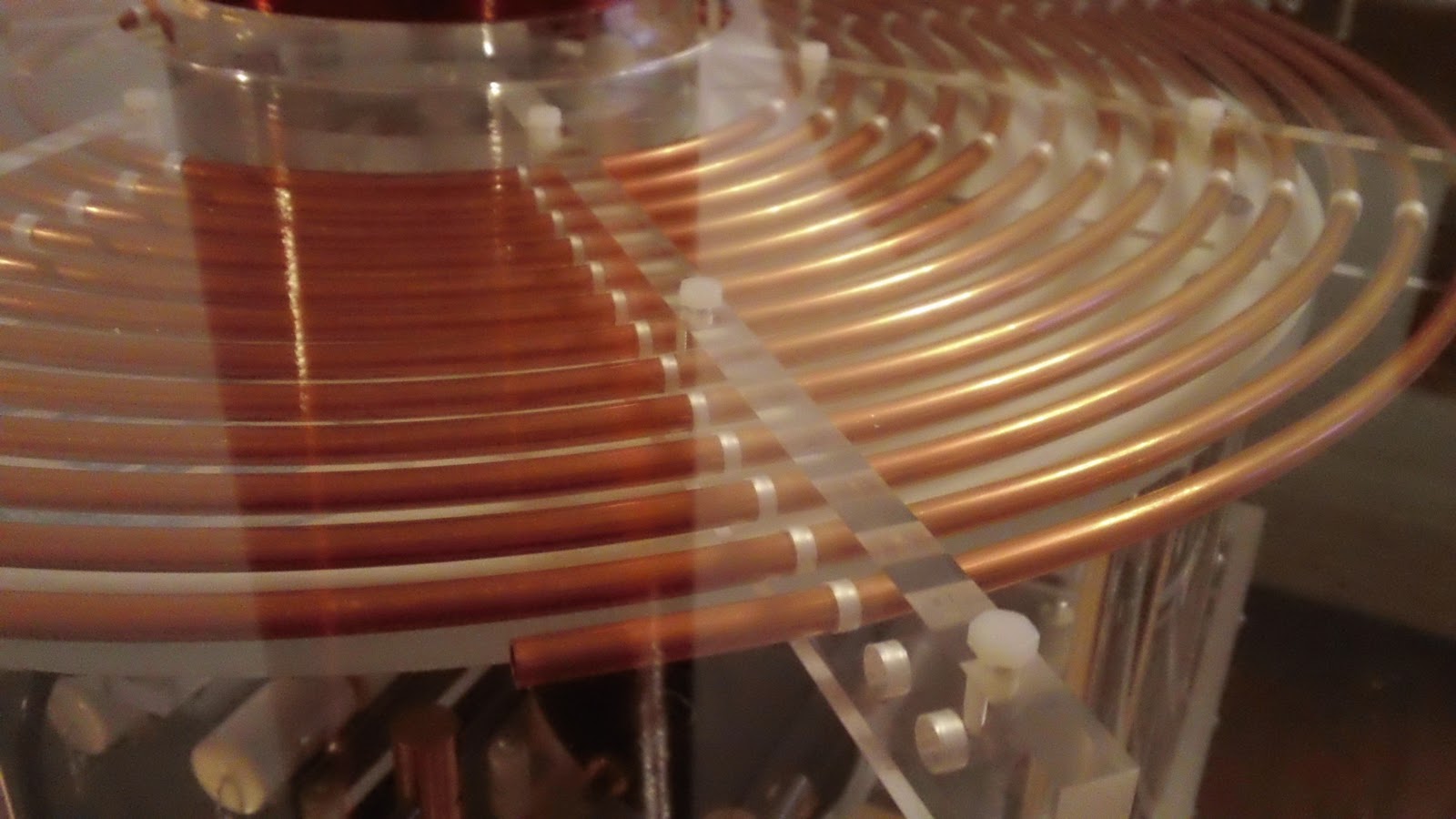 Paul's Tesla Coil Blog: Primary coil assembly
