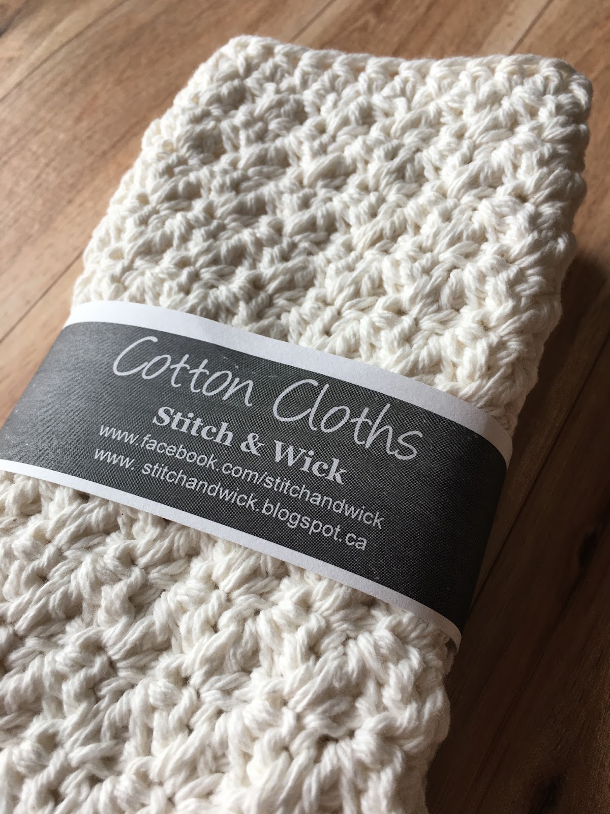 Stitch & Wick: ~ Handmade Cotton Cloths