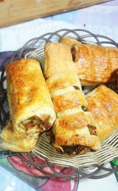 Baked Spring Rolls Recipe - Yummy Traditional