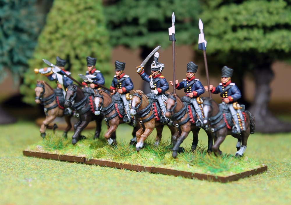 Wee Painted Men - Wargaming with Miniatures: Prussian uhlans!