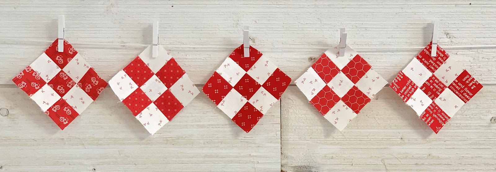 Bee In My Bonnet: Vintage Block Along - Checkers Block Tutorial!!