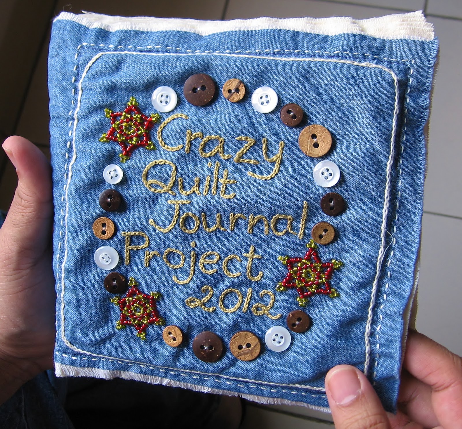 Million Little Stitches: The Crazy Quilt Journal