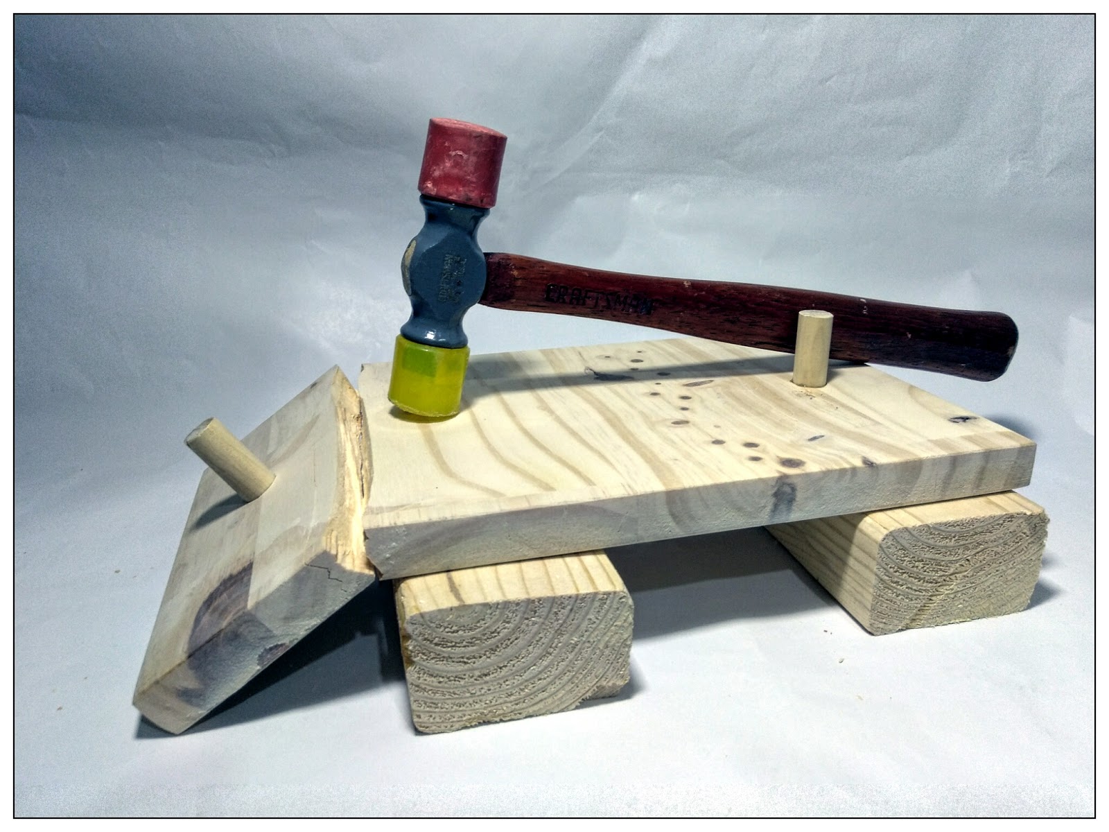 How to put a Wooden Peg in a Wooden Hole - And how not to!