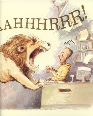 #2- Library Lion | Book Bloggin' with Elizabeth