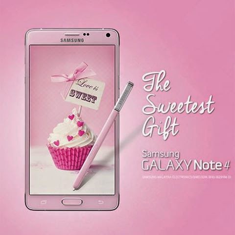 Samsung Galaxy Note 4 Pink